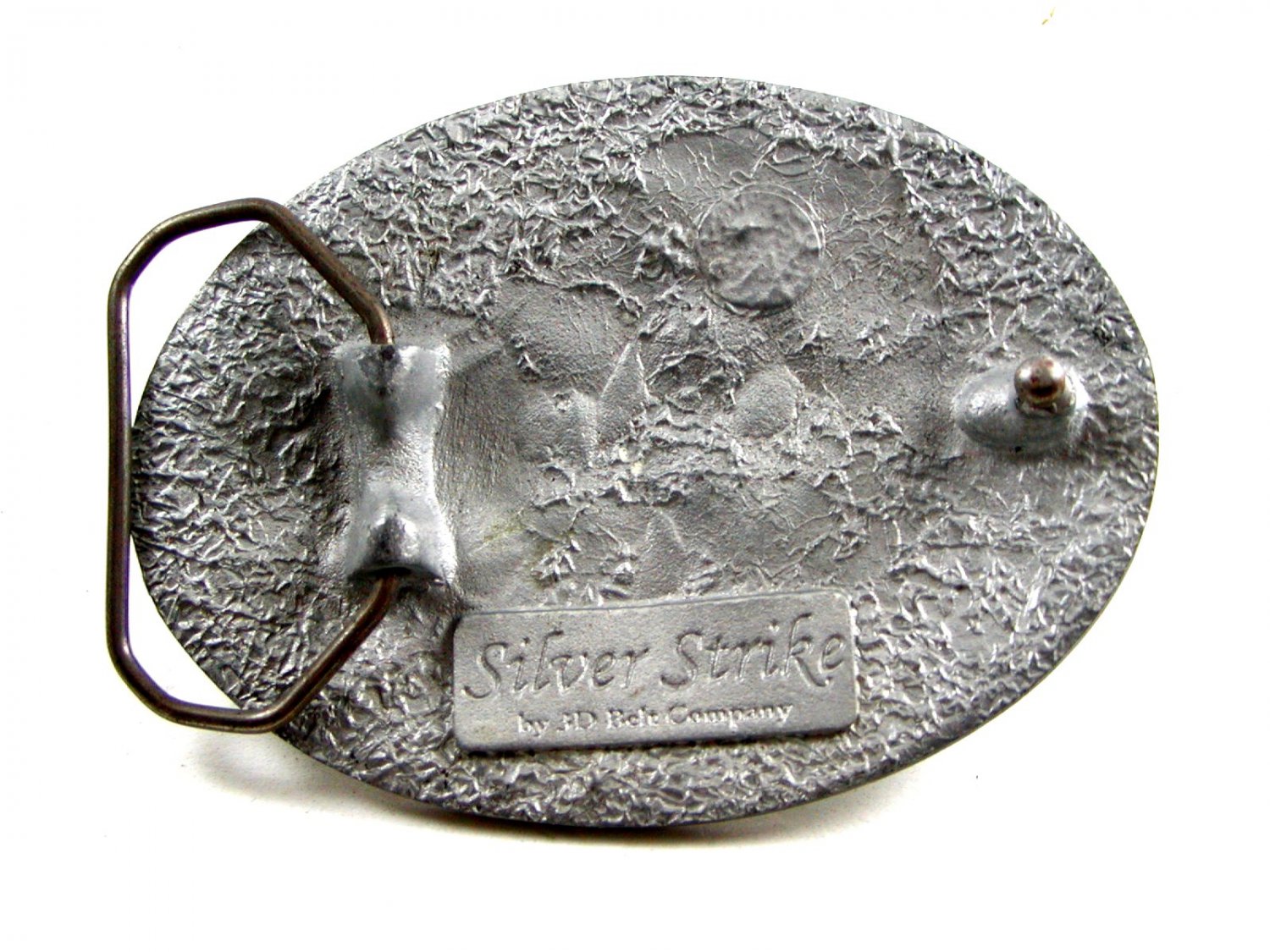 Western Cowboy Cross Belt Buckle by Silver Strike 3D