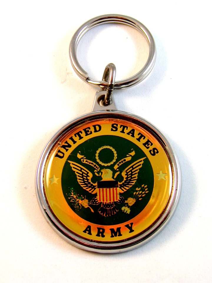 New Old Stock United States Army Key Chain