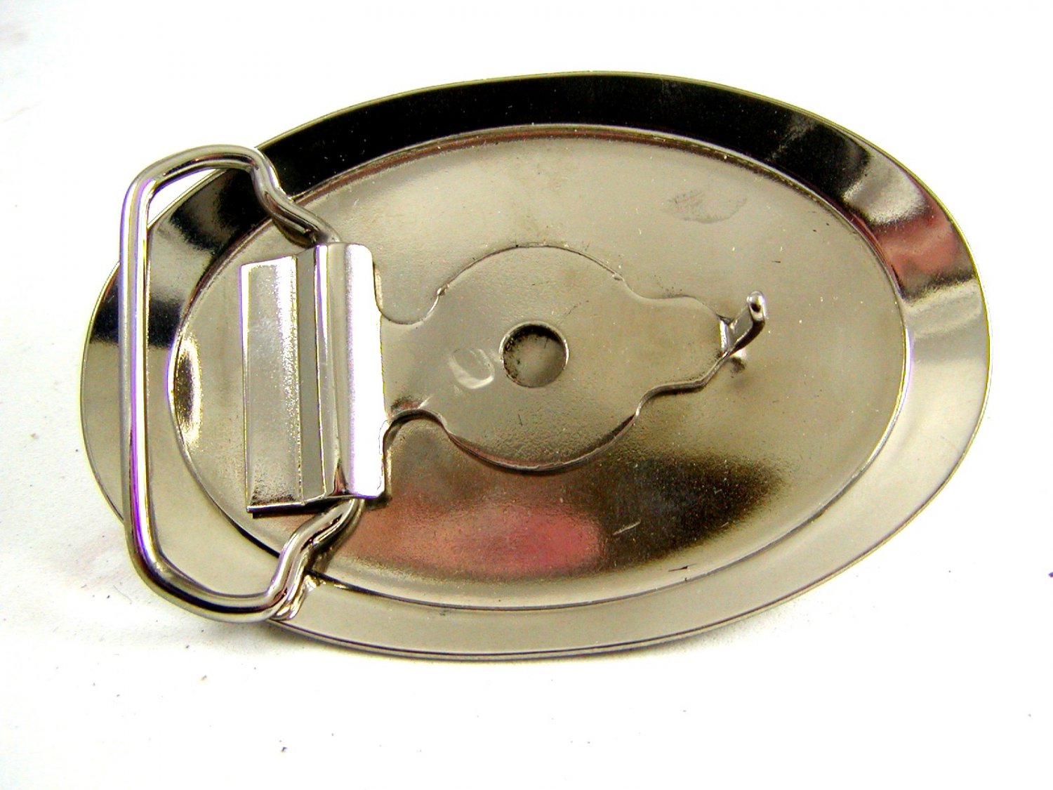 Vintage Enameled Gates Belt Buckle