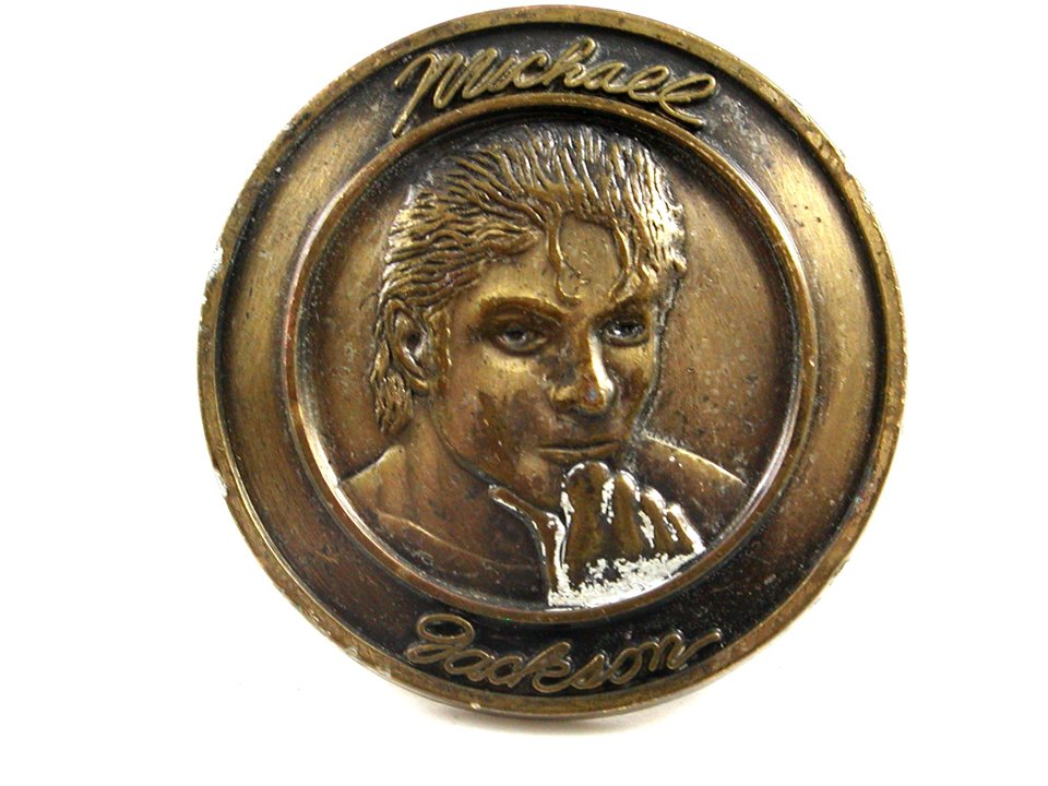Official 1984 Triumph Merchandise Michael Jackson Belt Buckle 10292013