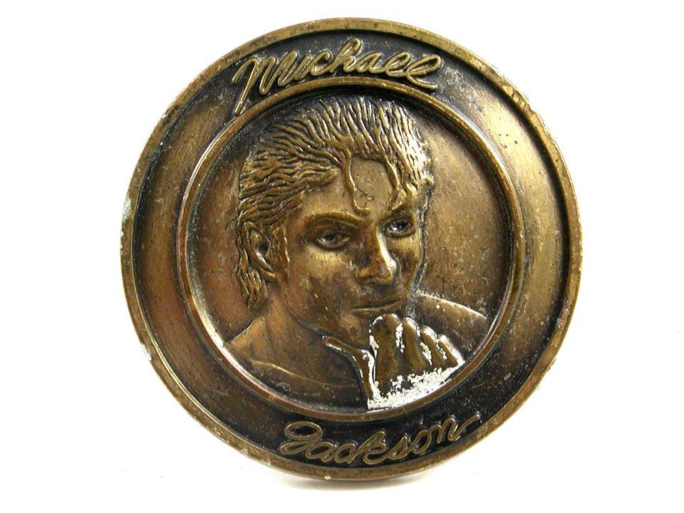 Official 1984 Triumph Merchandise Michael Jackson Belt Buckle 10292013