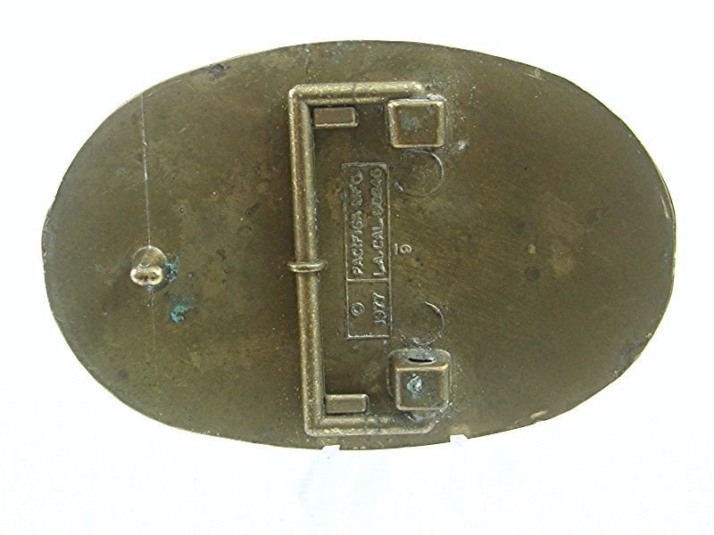 Vintage 1977 Rare JETHRO TULL Belt Buckle By PACIFICA MFG 12517