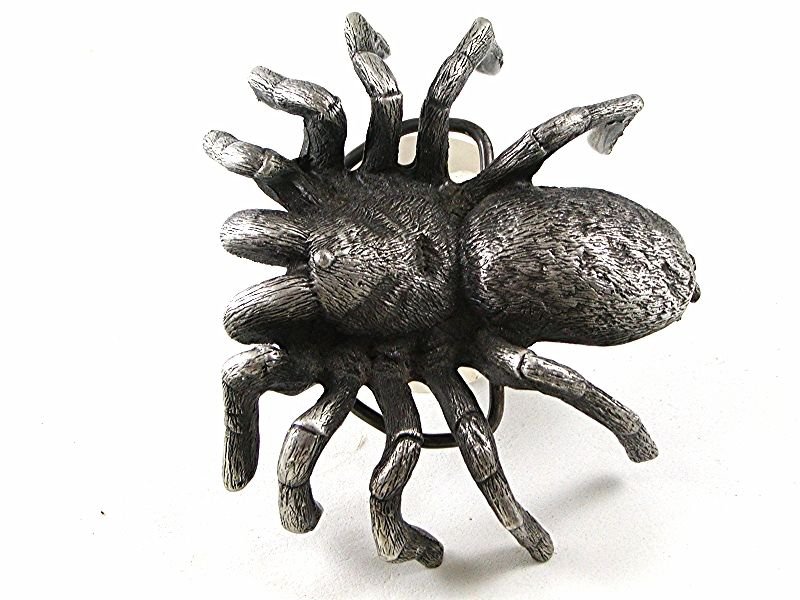 1977 Fine Pewter Spider Belt Buckle By Vinegarroon 102116