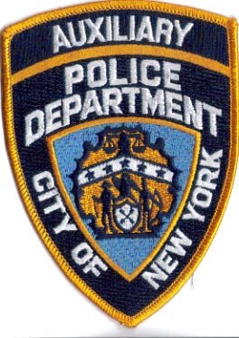 NYPD AUXILIARY POLICE FORCES CD UNIT PATCH
