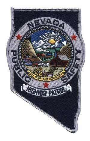 Nevada Public Safety Highway patrol Police Shoulder Patch