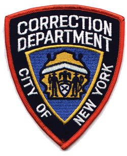 City of New York department of correction shoulder patch