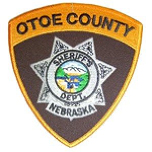 Otoe County Sheriffs Department uniform shoulder patch