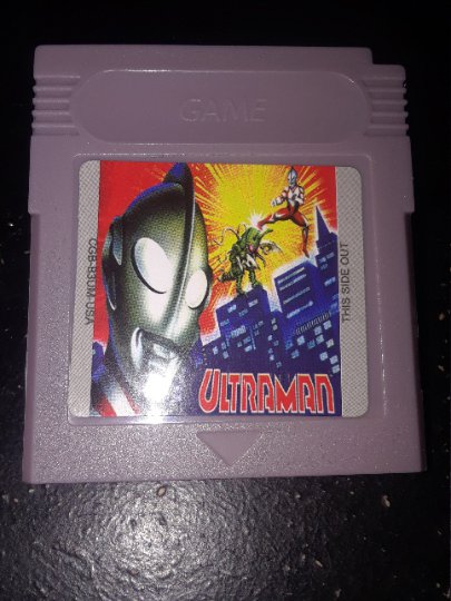 Ultraman Game Boy Color GBC Custom English