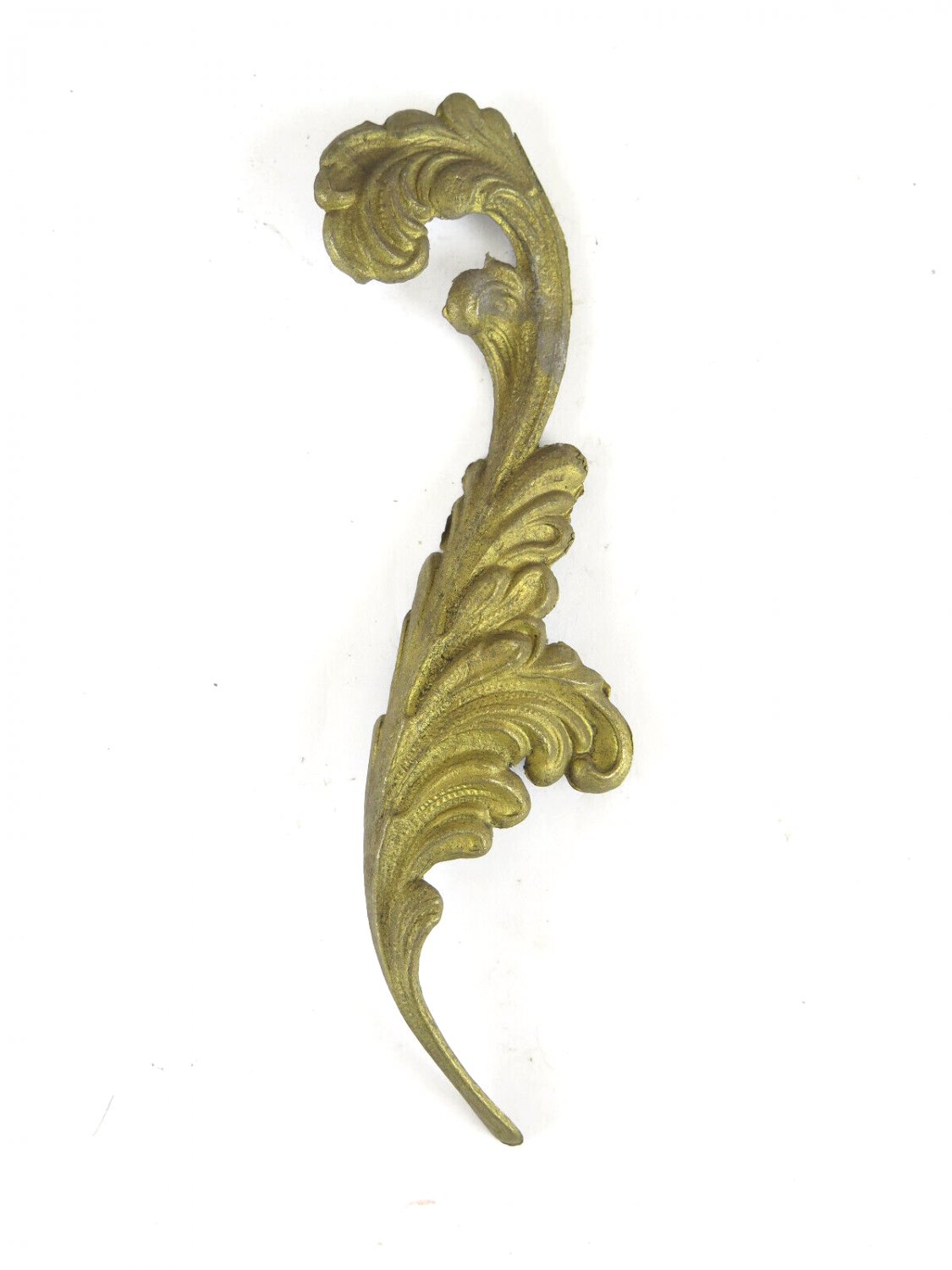 6 Fret Silhouette Leaf Bronze Golden for Furniture Antique Decoration CH28