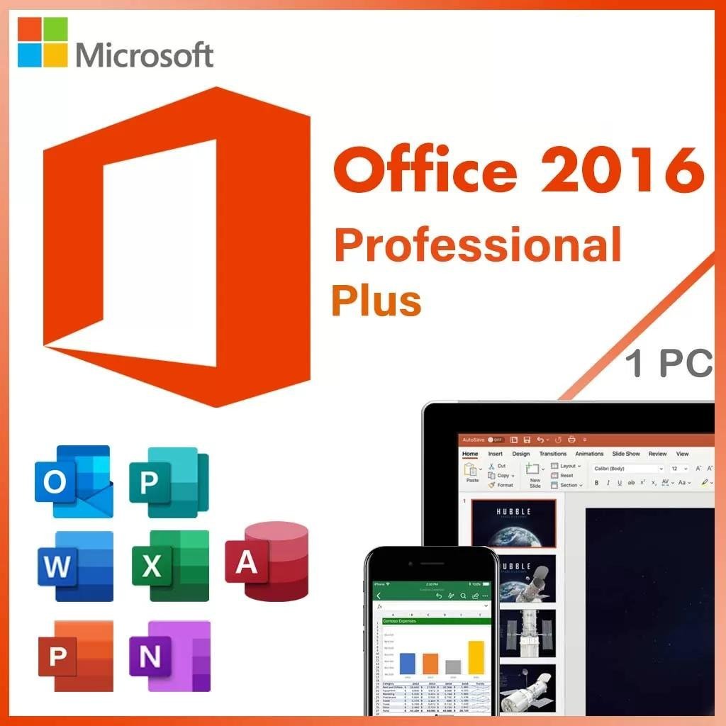 Microsoft Office 2016 Professional Plus license Key Email Shipping