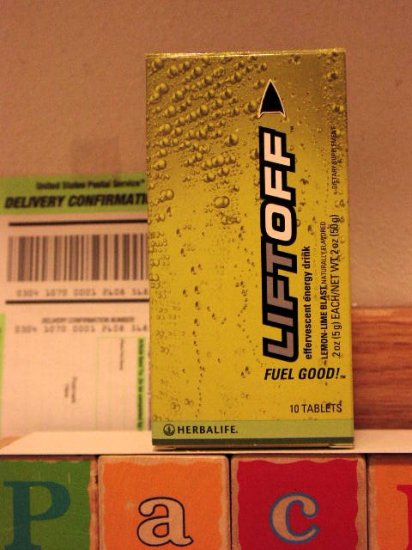 Herbalife LiftOff Lift Off Energy Drink Lemon-Lime Blast x 20
