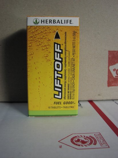 Herbalife LiftOff Lift Off Energy Drink Orange Ignite-Me 2010