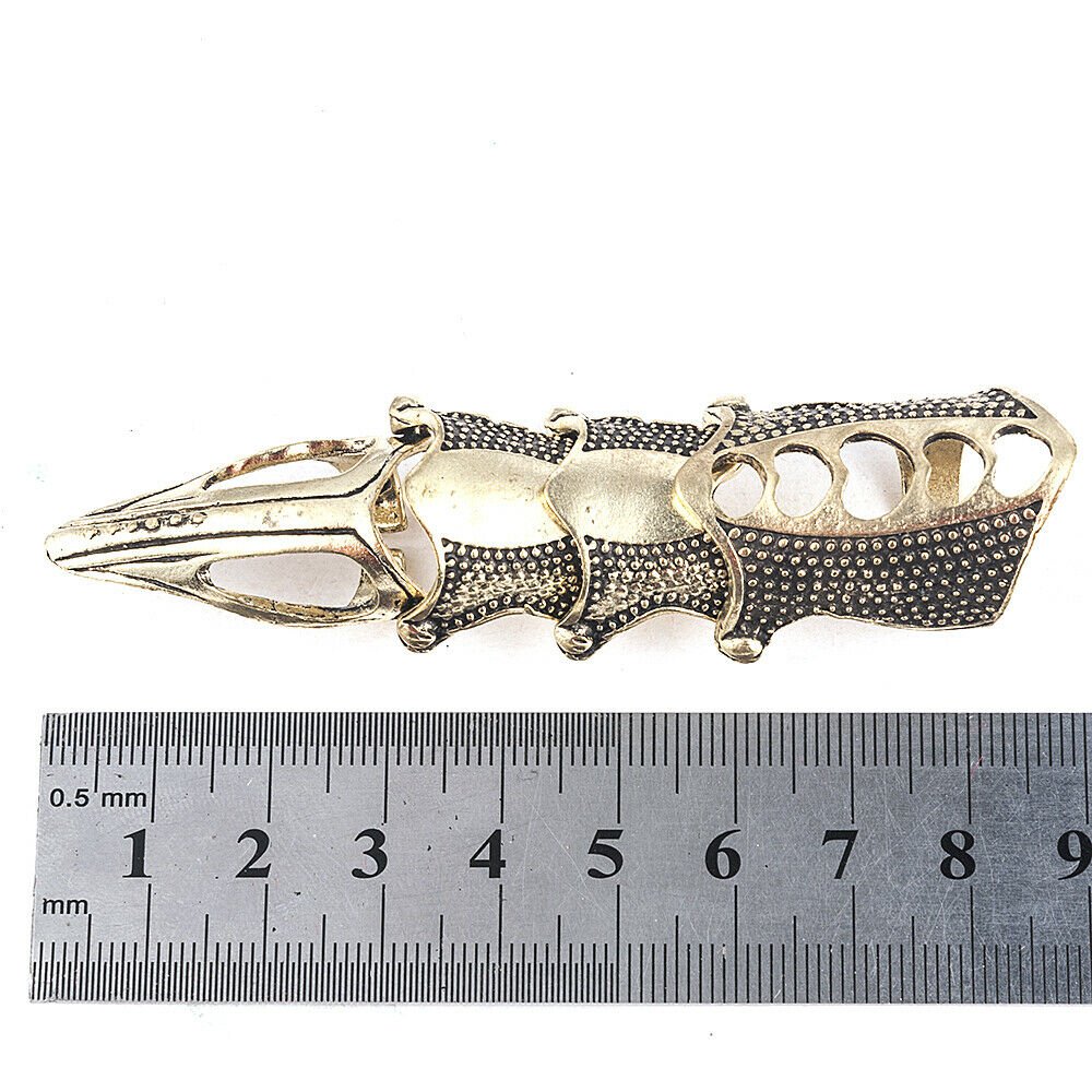 Full Finger Claw Ring Punk Rock Gothic Fingers Joint Metal Armor Knuckle
