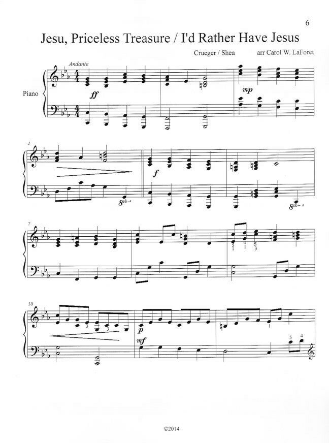 7 Church Hymn Arrangements Books for Piano - Books 1 - 7 Solo Offertory ...