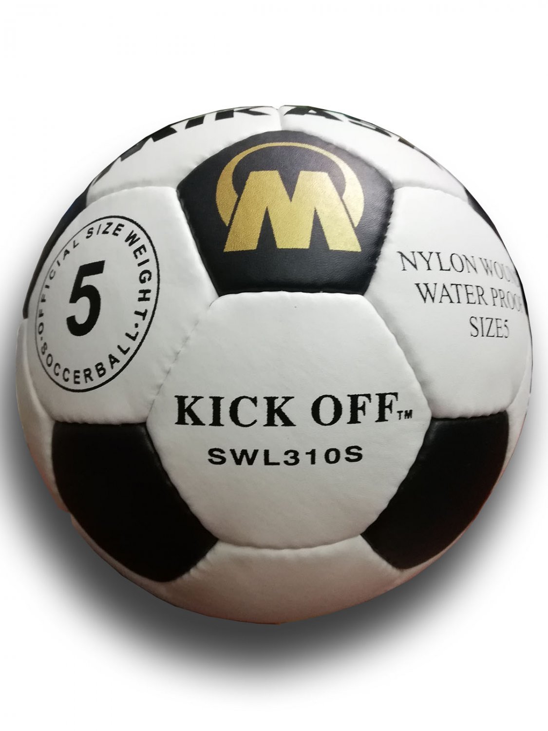 MIKASA KICK OFF SOCCER | NYLON WOUND OFFICIAL MATCH BALL | FIFA ...