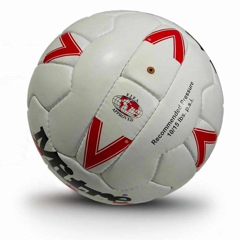 Red Mitre Delta 1000 Official Match Ball | Original Leather | OMB ...