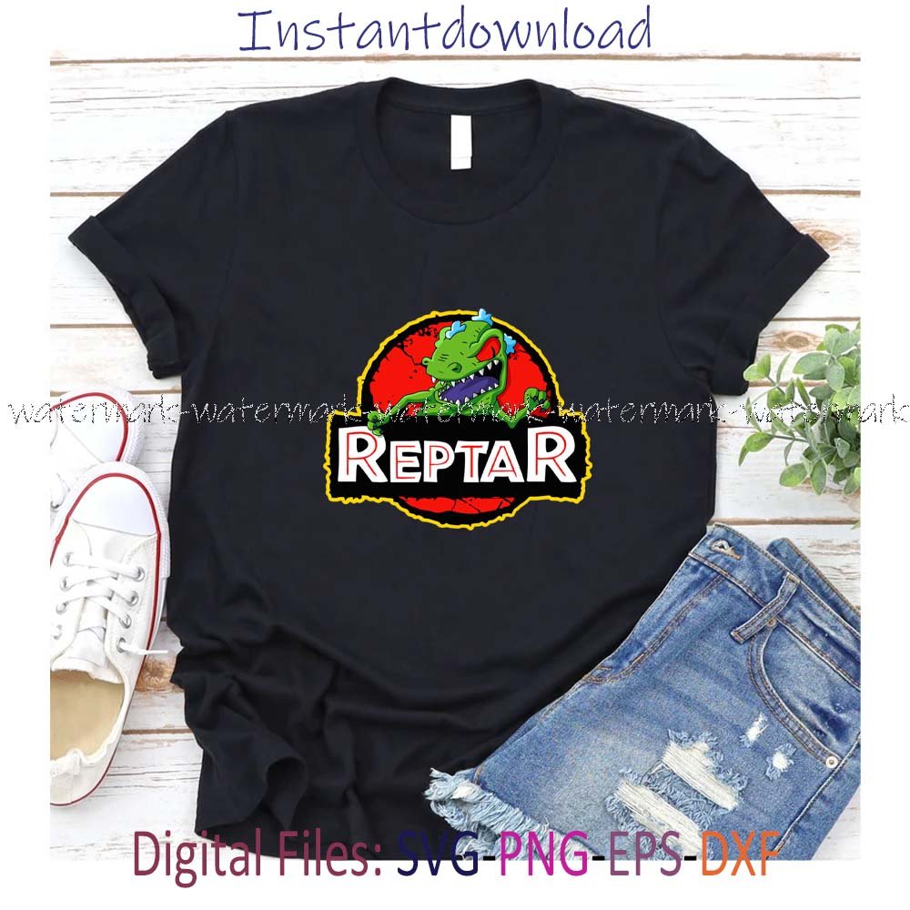 Reptar Rugrats SVG, Reptar PNG, Reptar Vector, Png for shirt ...