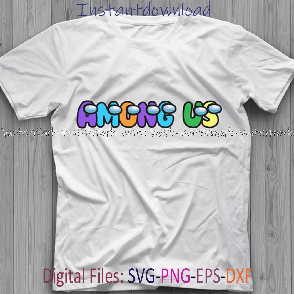Among Us Letters SVG, Among Us Numbers SVG, Among Us Alphabet SVG, Png ...