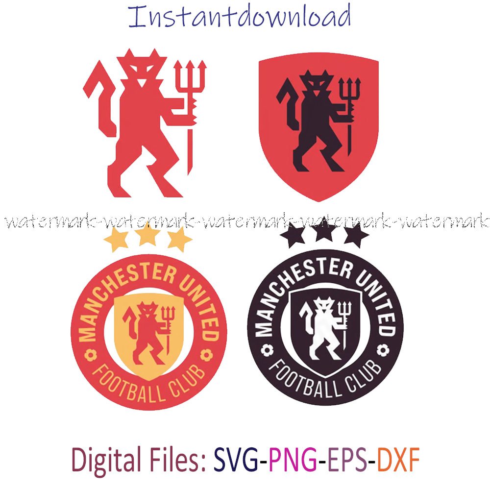 Manchester United Logo Png, Manchester United Svg, Manchester United ...