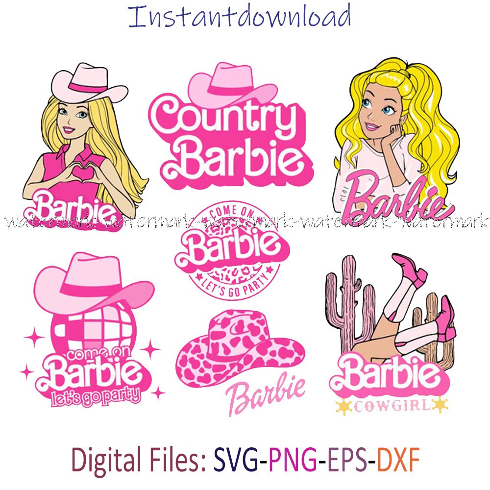 Barbie Svg, Barbie Logo Png, Barbie Logo Svg, Barbie Png Logo, Barbie ...