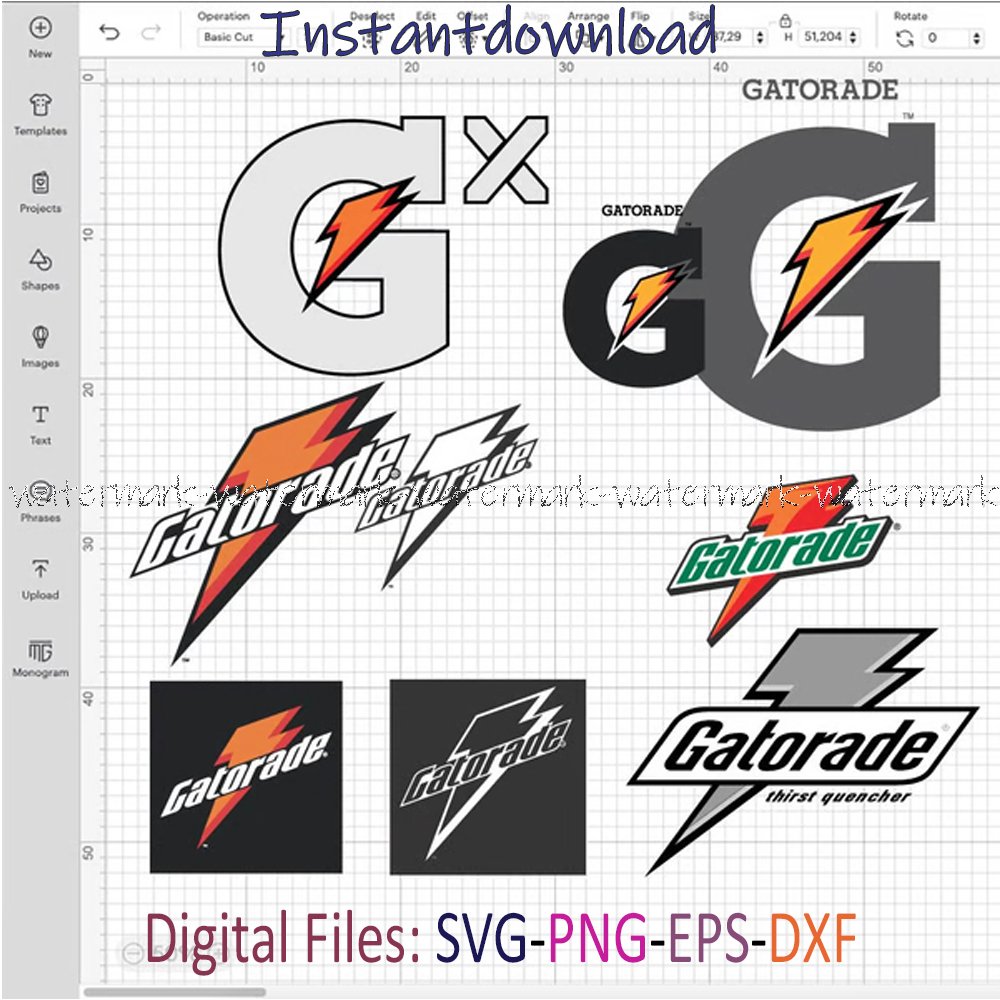 Gatorade Logo SVG, Transparent Gatorade Logo, Gatorade Clipart ...