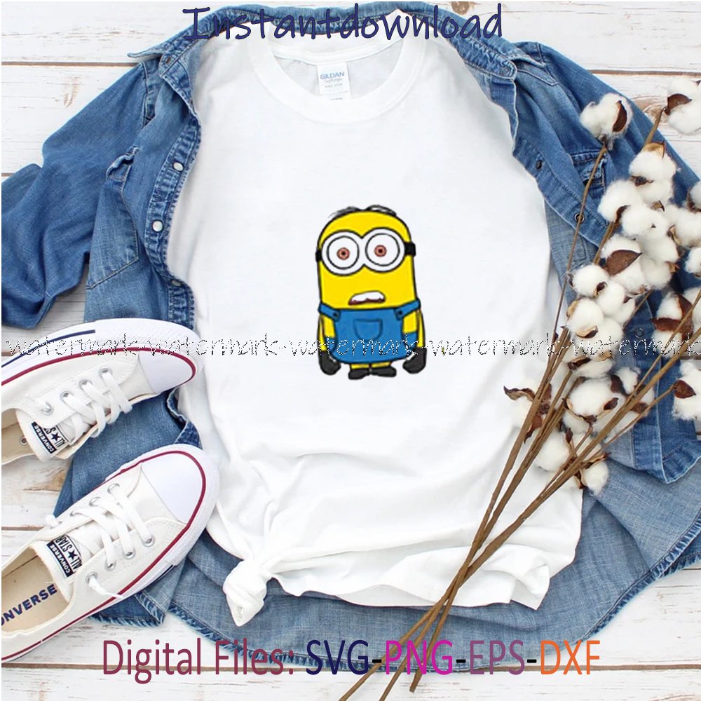 Minions SVG, Minion SVG Cricut, Minion Shirt SVG, Minion Silhouette PNG ...