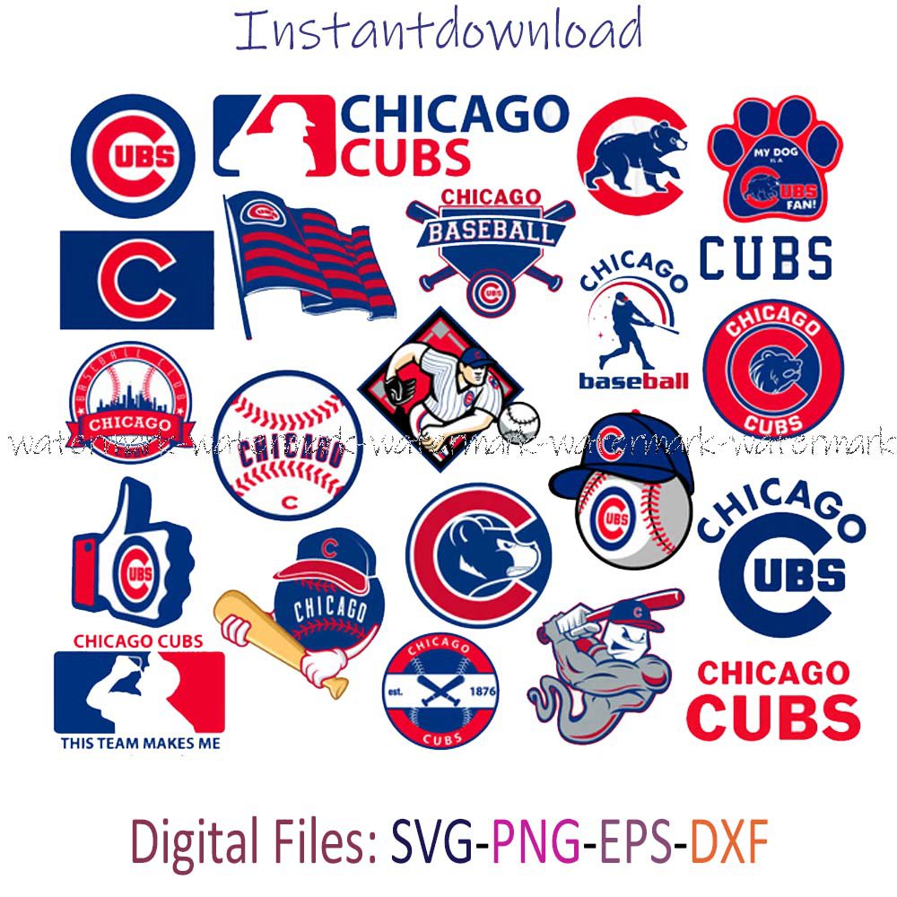 Chicago Cubs Logo SVG, Cubs PNG, Chicago Cubs Logo Vector, Chicago Cubs ...
