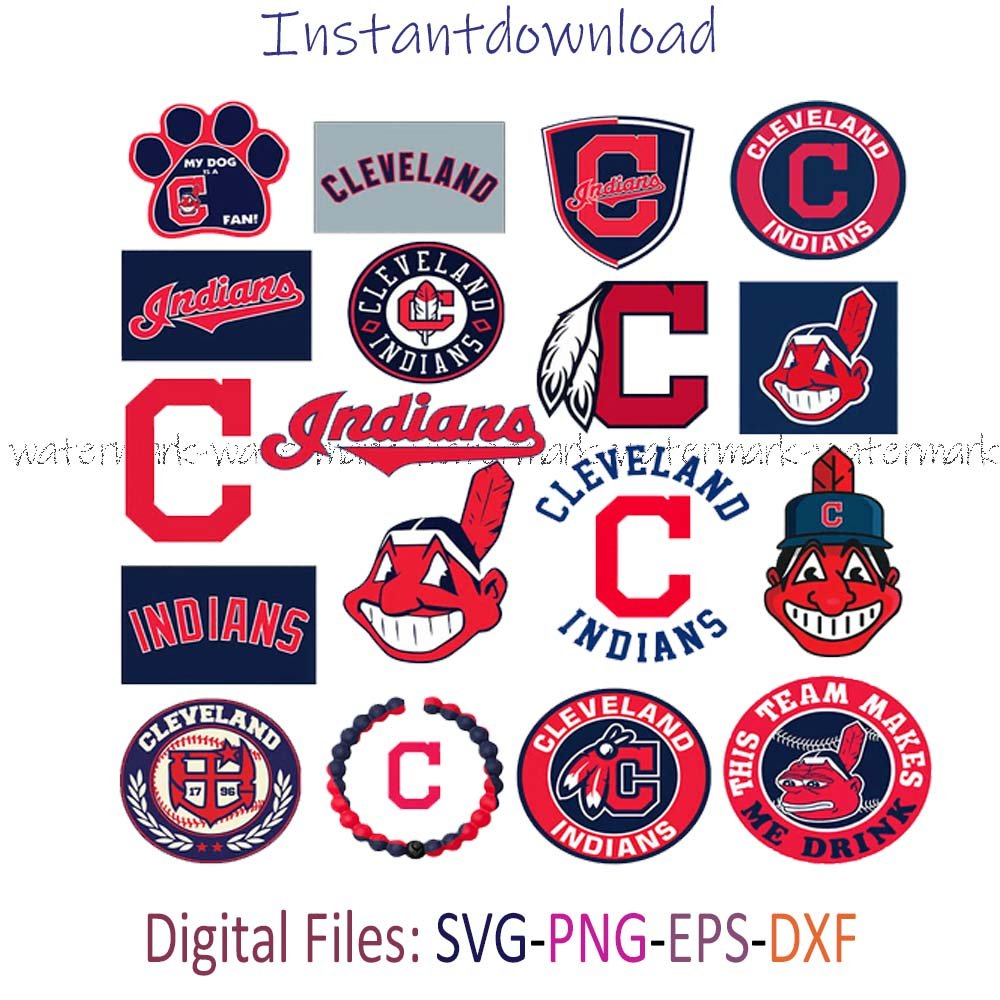 Cleveland Indians SVG, Cleveland Indians PNG, Cricut Cleveland Indians ...
