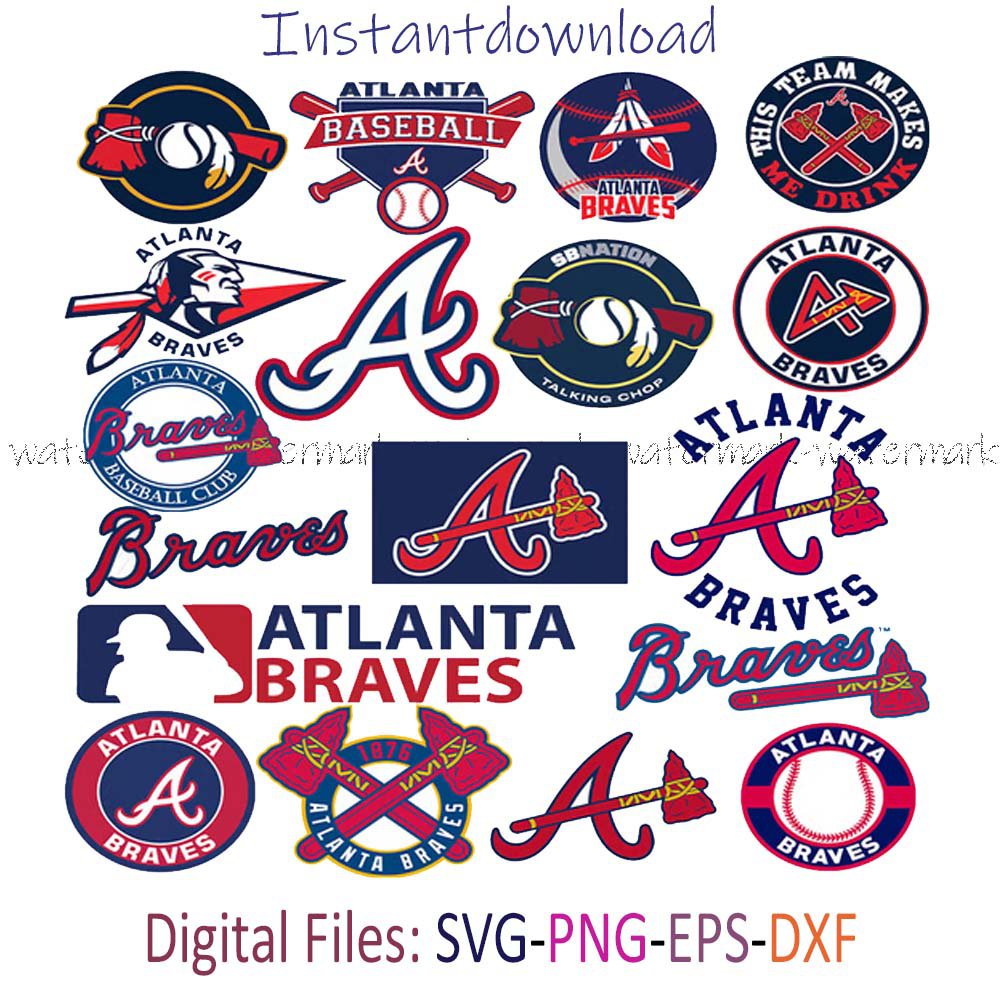 Atlanta Braves Logo SVG, Braves PNG, Cricut Atlanta Braves, Atlanta ...