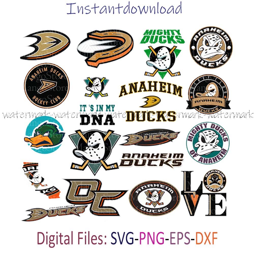 Anaheim Ducks SVG, Anaheim Ducks Bundle, Anaheim Ducks logo ...