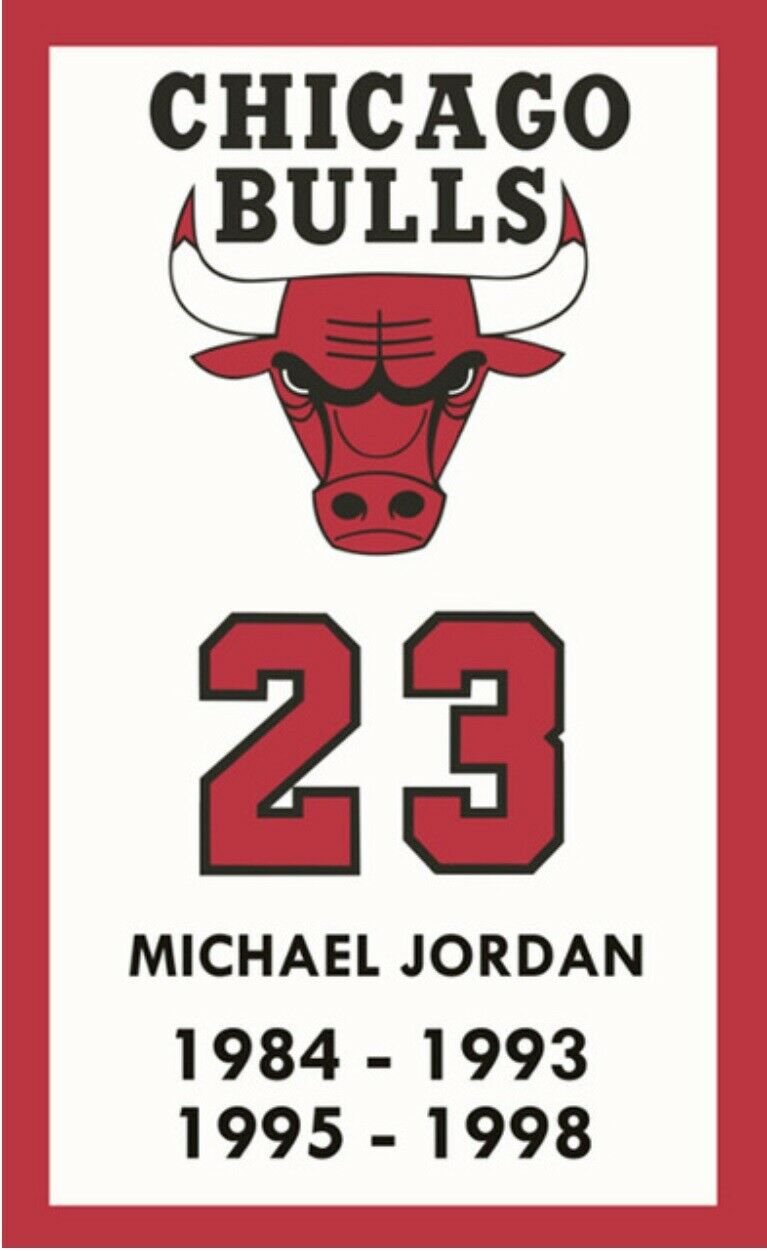 Chicago Bulls Flag 3x5ft Banner Polyester Basketball bulls002