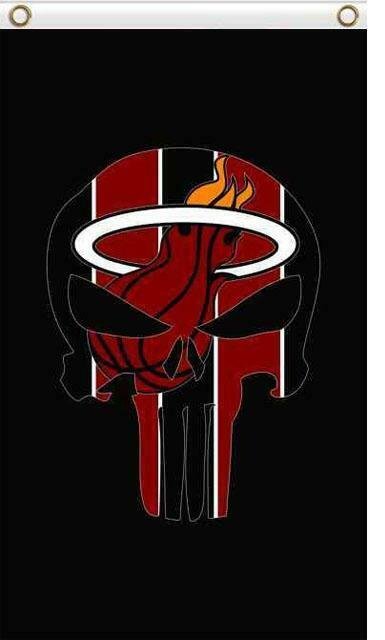 Miami Heat Flag 3x5ft Banner Polyester Basketball heat002