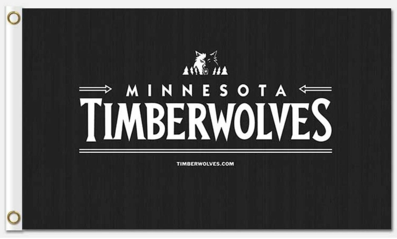 Minnesota Timberwolves Flag 3x5ft Banner Polyester Basketball wolves011