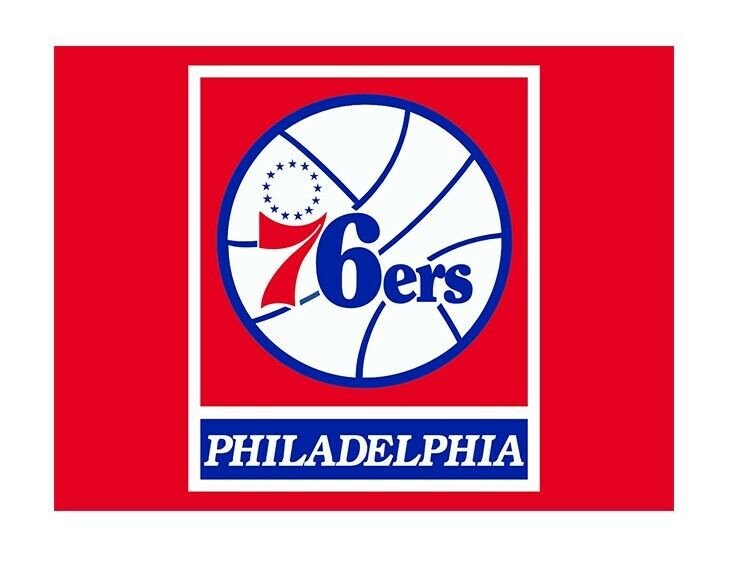 Philadelphia 76ers Flag 3x5ft Banner Polyester Basketball 76ers019