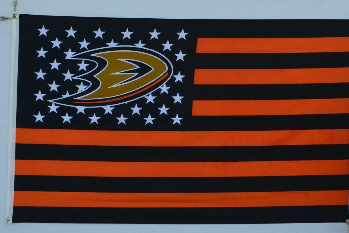 Anaheim Ducks Flag 3x5ft Banner Polyester Ice Hockey Stanley Cup ducks005