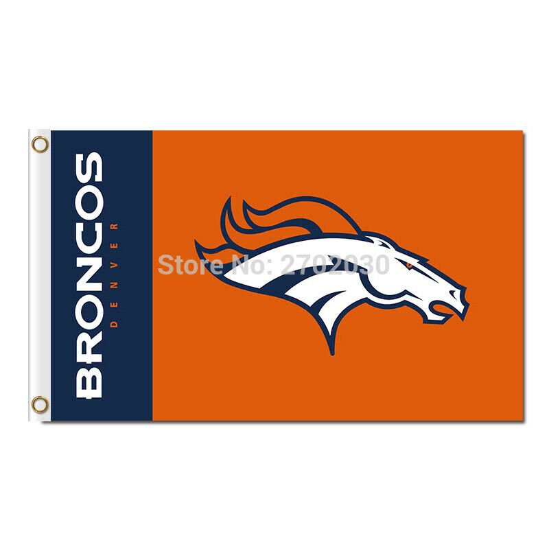 Denver Broncos Flag 3x5ft Banner Polyester American Football broncos017