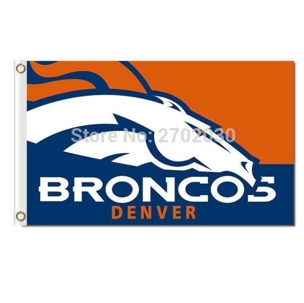 Denver Broncos Flag 3x5ft Banner Polyester American Football broncos018