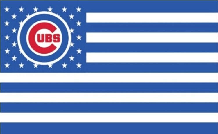 Chicago Cubs Flag 3x5ft Banner Polyester Baseball cubs003
