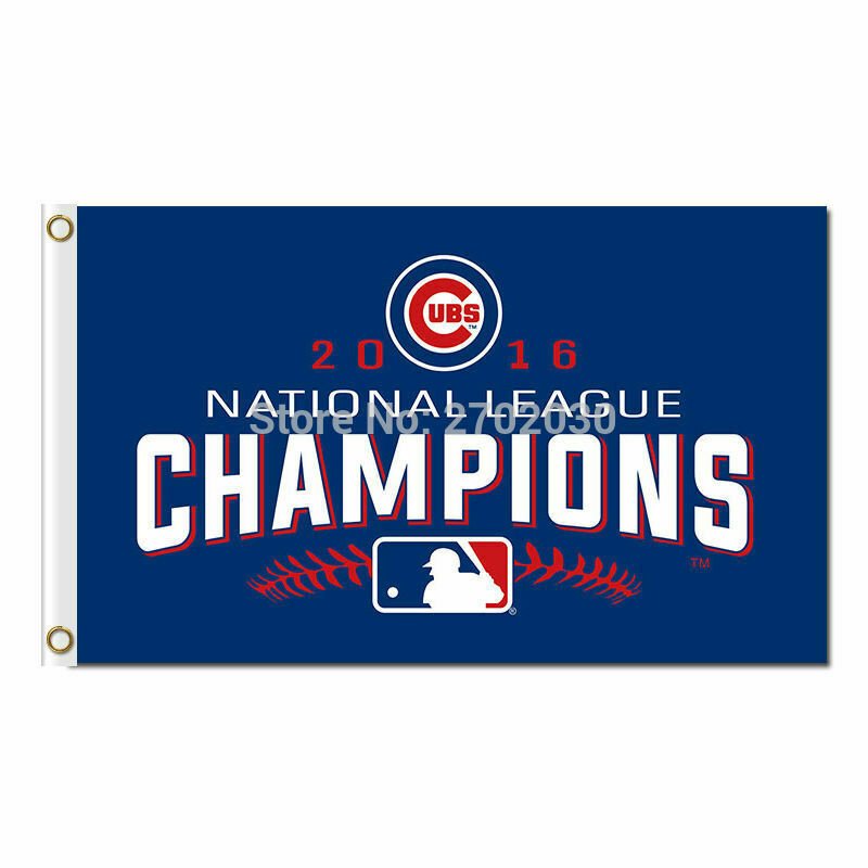 Chicago Cubs Flag 3x5ft Banner Polyester Baseball cubs029
