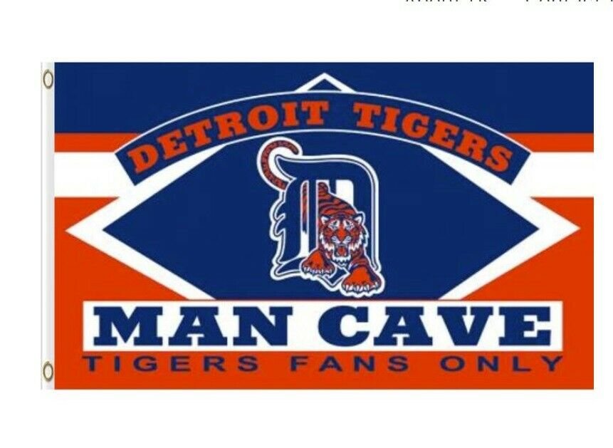 Detroit Tigers Flag 3x5ft Banner Polyester Baseball tigers006