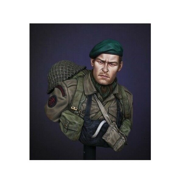 1/10 BUST WW2 ''British Commando'' Figures Resin Kit Unpainted