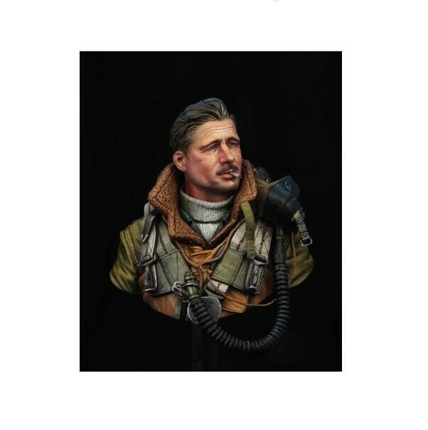 1/10 BUST WW2 ''RAF Bomber Commander'' Figures Resin Kit Unpainted