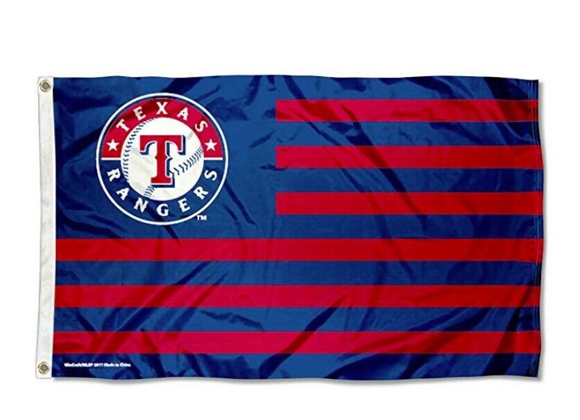 Texas Rangers Flag 3x5ft Banner Polyester Baseball rangers016