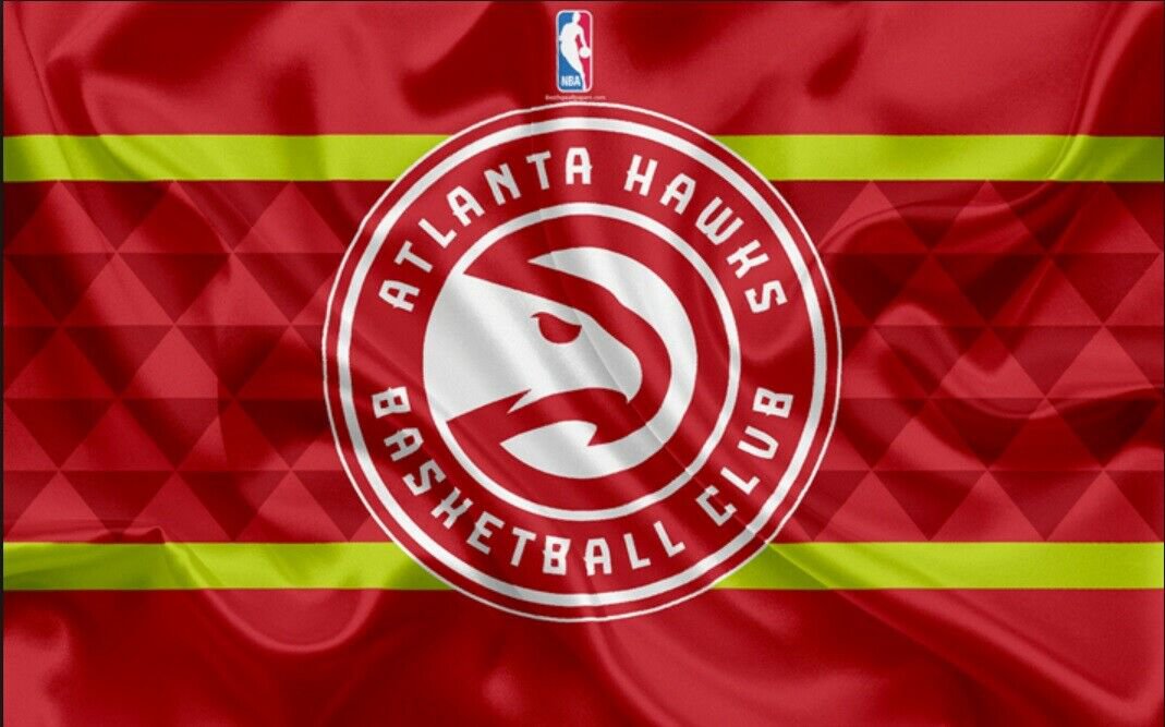 Atlanta Hawks Flag 3x5ft Banner Polyester Basketball hawks009