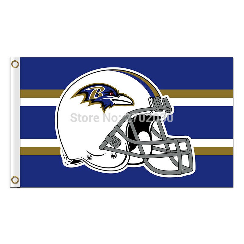 Baltimore Ravens Flag 3x5ft Banner Polyester American Football ravens010