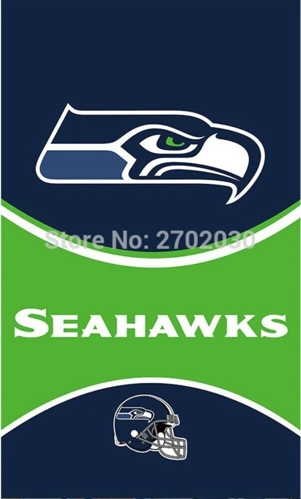 Seattle Seahawks Flag 3x5ft Banner Polyester American Football seahawks016