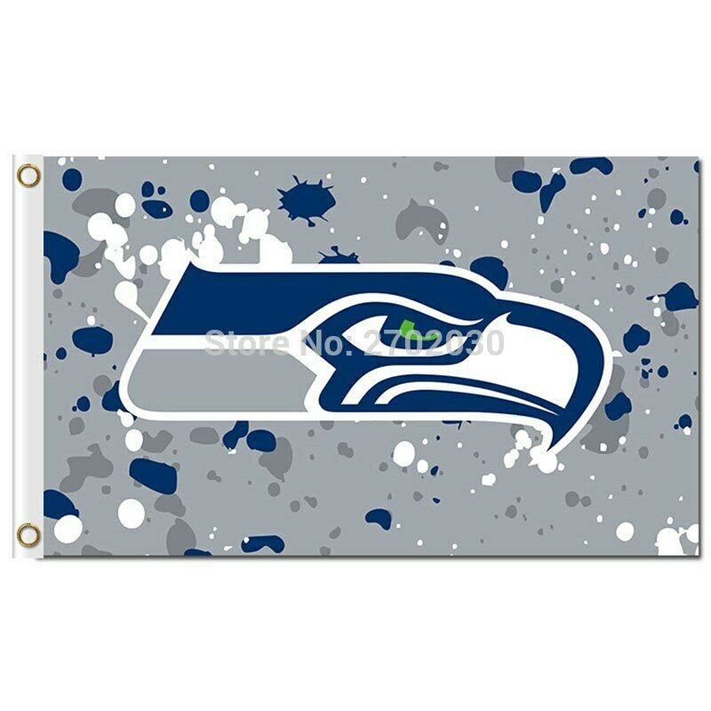 Seattle Seahawks Flag 3x5ft Banner Polyester American Football seahawks027