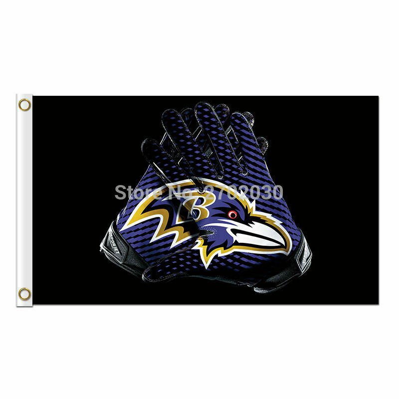 Baltimore Ravens Flag 3x5ft Banner Polyester American Football ravens015