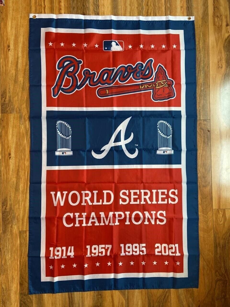 Atlanta Braves Flag 3x5ft Banner Polyester Baseball World Series braves030