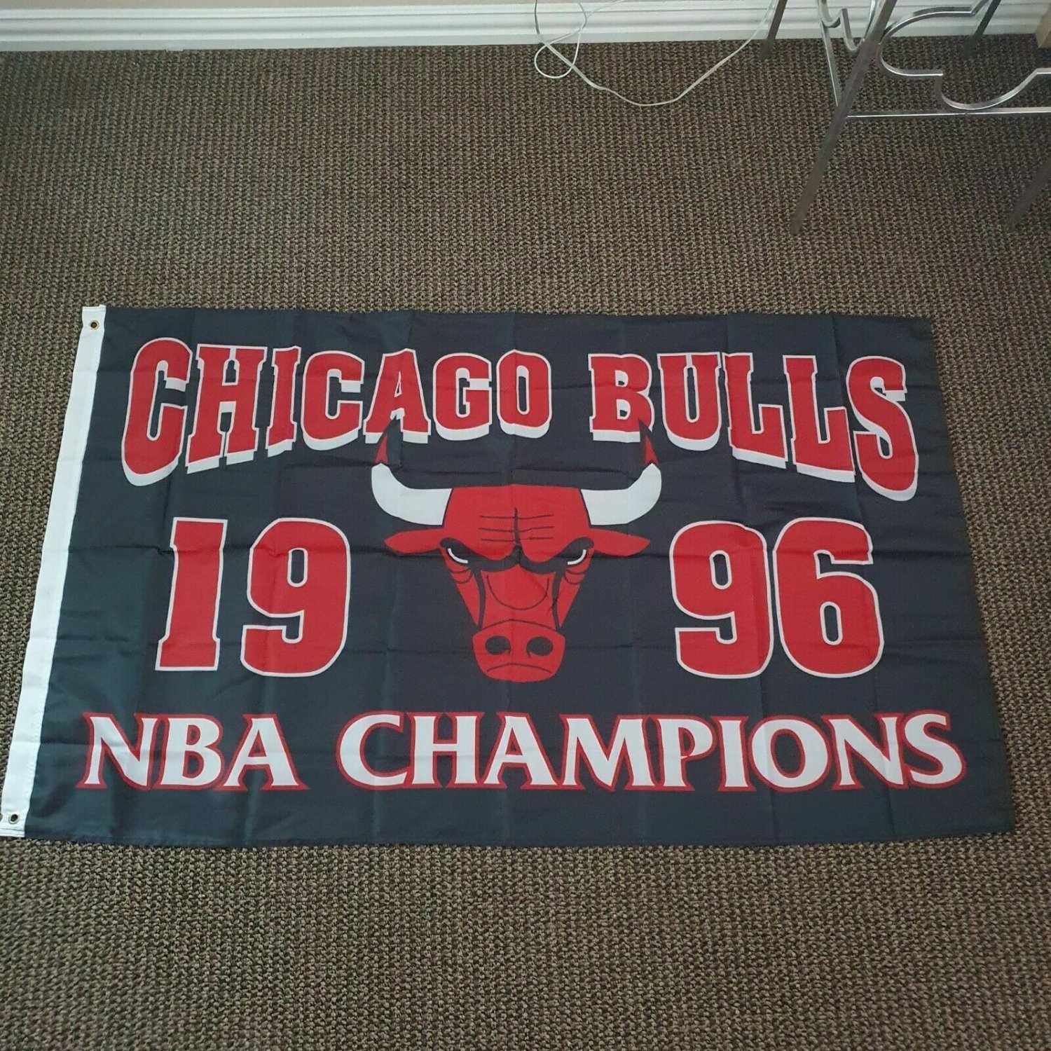 Chicago Bulls Flag 3x5ft Banner Polyester basketball World Series Bulls019